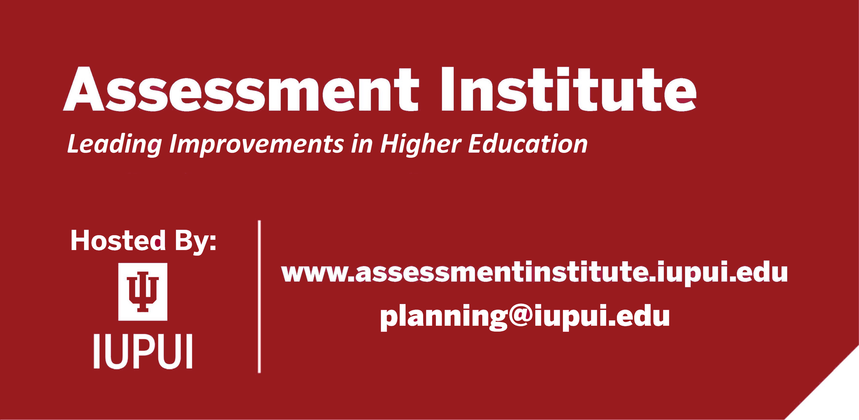 2021 Daily Schedule: : : Program: Assessment Institute: Indiana University